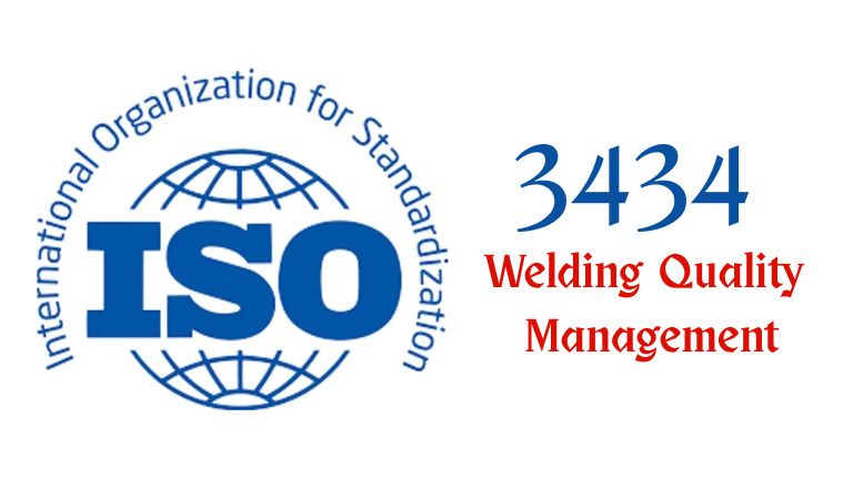 ISO Certification 3434 - Welding Quality Management