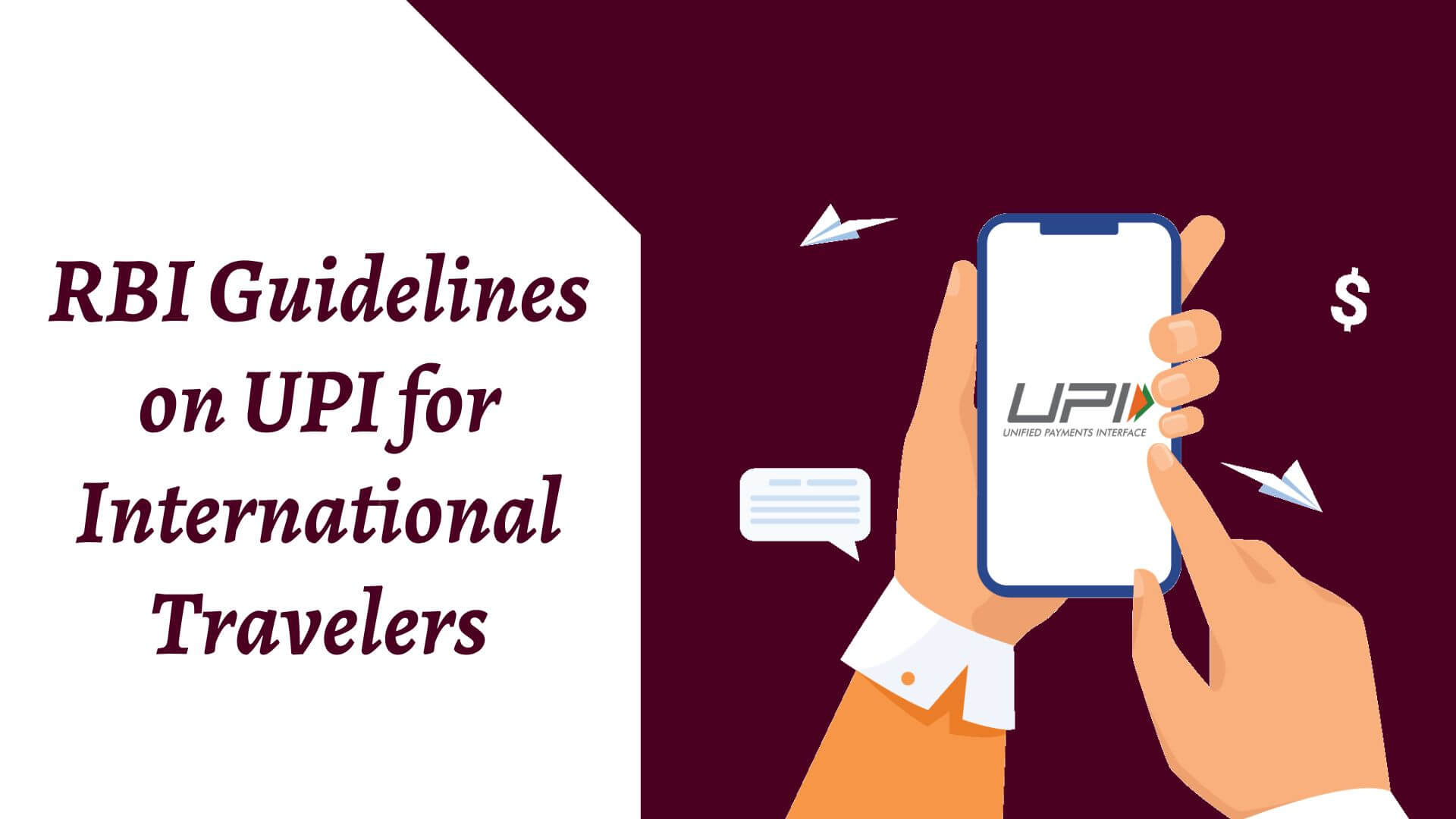 RBI Guidelines on UPI for International Travelers